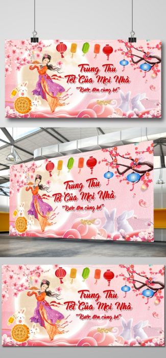 Tải miễn phí file PSD banner Trung thu - Tết của mọi nhà - File vector ...